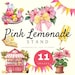 Pink Lemonade Stand TRANSPARENT PNG ART Lemonade Clipart, Pink Hibiscus ...