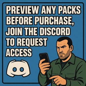 Fivem Male Hair + Beard Pack V3 - Etsy