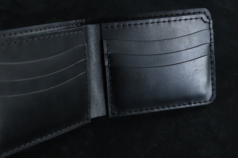Bifold Wallet, Mechanic Wallet, Fan Art, Handmade Leather Wallet ...