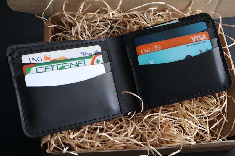 Bifold Wallet, Mechanic Wallet, Fan Art, Handmade Leather Wallet ...