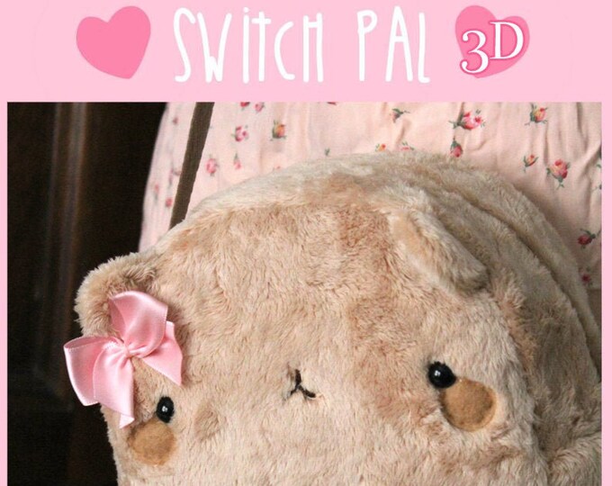 Switchpal 3D: the Shy Bear Family Kawaii Switch Protective Nintendo Switch Carrying Case Switch ...