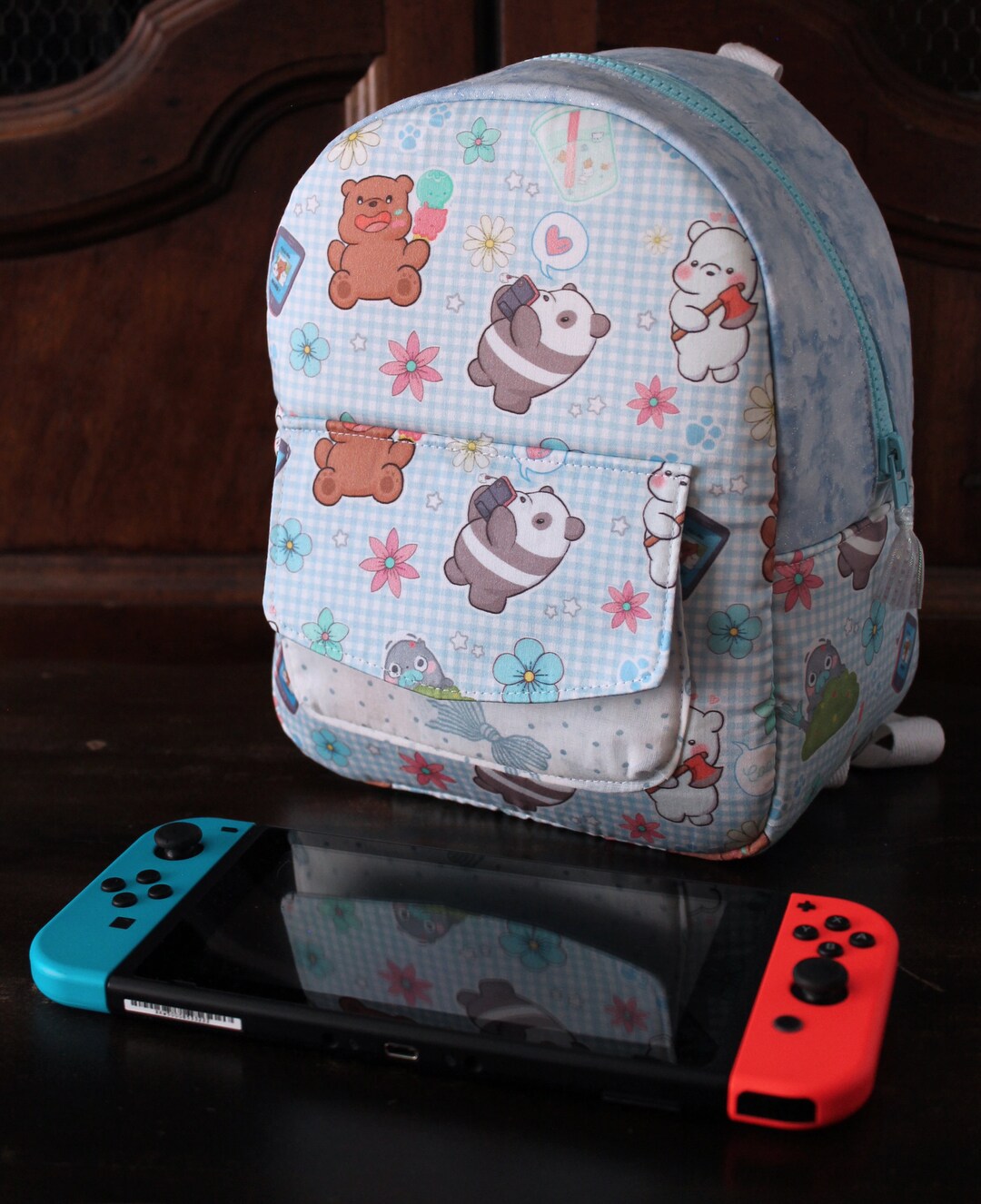 Mini Switch Pack { We Bare Bears Picnic } Protective Nintendo Switch ...