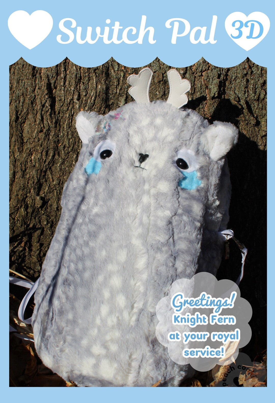 3D Switchpal: KNIGHT FERN Faun Deer of Enchanted Forest Kawaii Switch ...