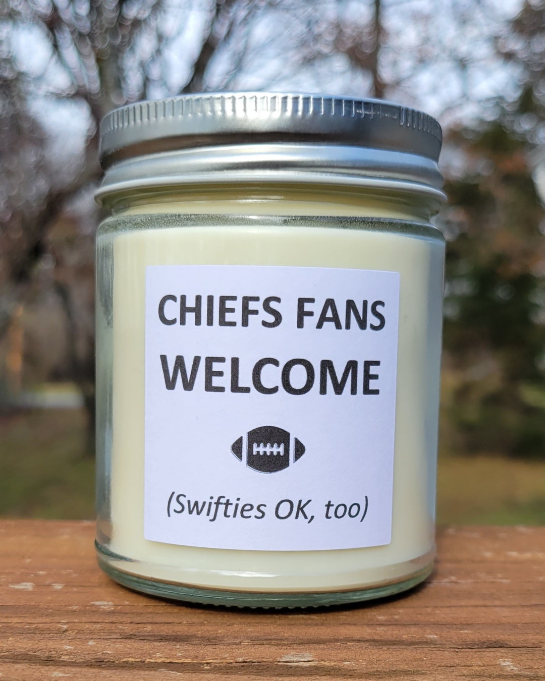Kansas City Chiefs Candle Funny Gift for KC Football Fans - Etsy