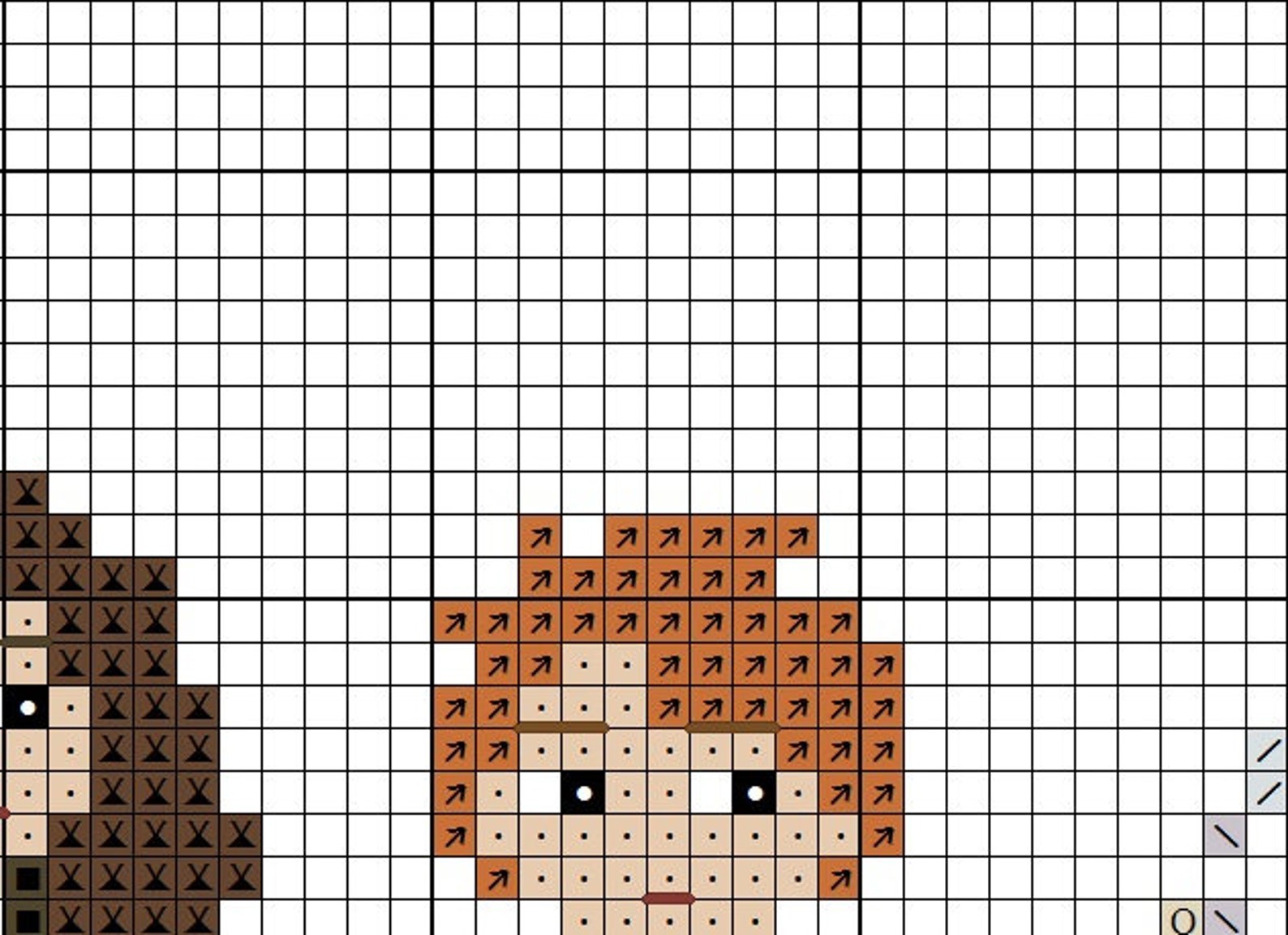 Harry Characters Cross Stitch Pattern Pixel People Potter Hermione Ron ...