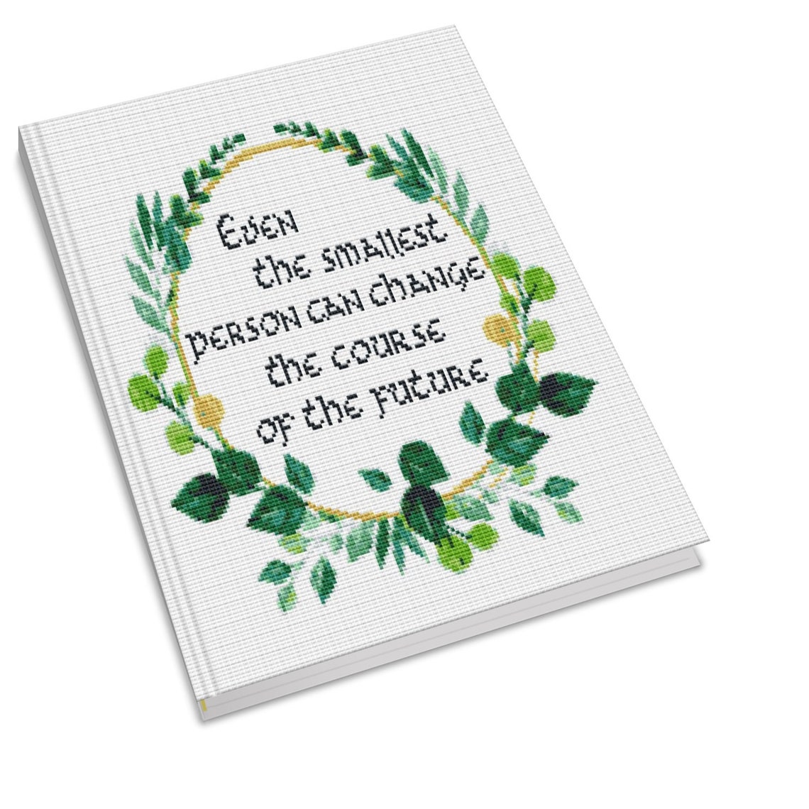 Tolkien Cross Stitch Pattern Even the Smallest Person Can Change the ...
