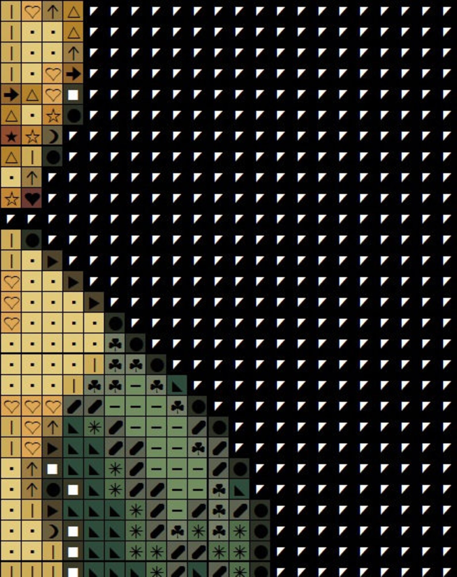 Set of 3 Leonardo Da Vinci Mini Cross Stitch Pattern Mona Lisa La ...