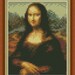 Set of 3 Leonardo Da Vinci Mini Cross Stitch Pattern Mona Lisa La ...