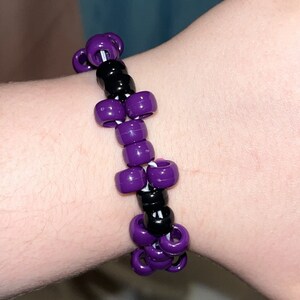 BONE Kandi Bracelet Single - Etsy