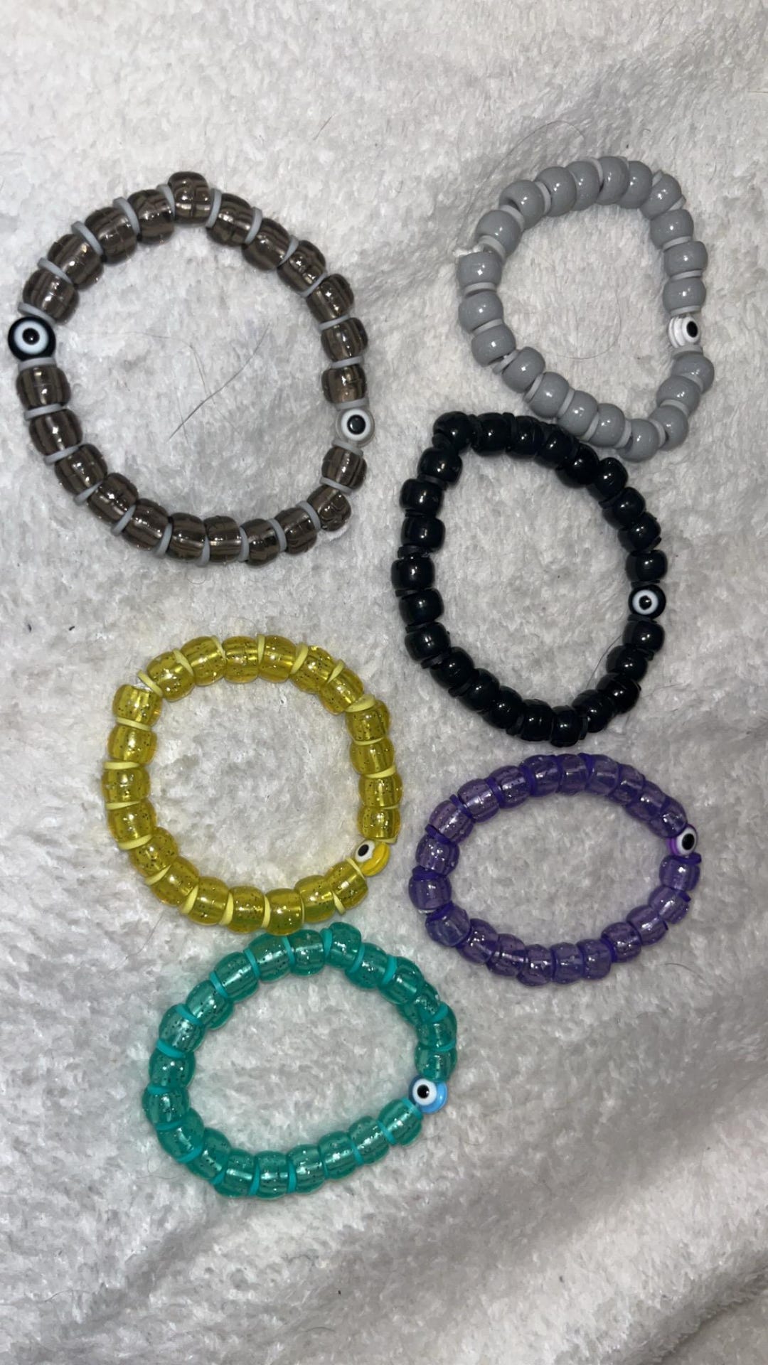 EVIL EYE Kandi Bracelet - Etsy