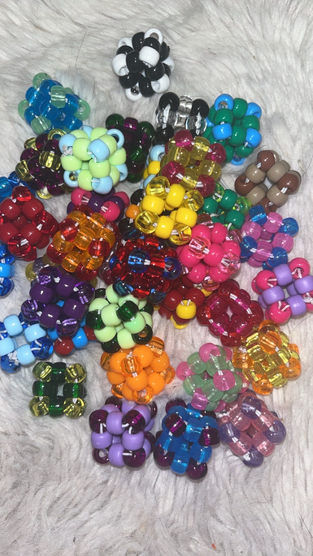 CUBE Keychain Kandi - Etsy