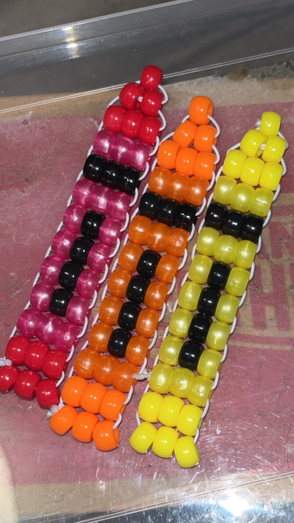 CRAYON Kandi Keychain - Etsy