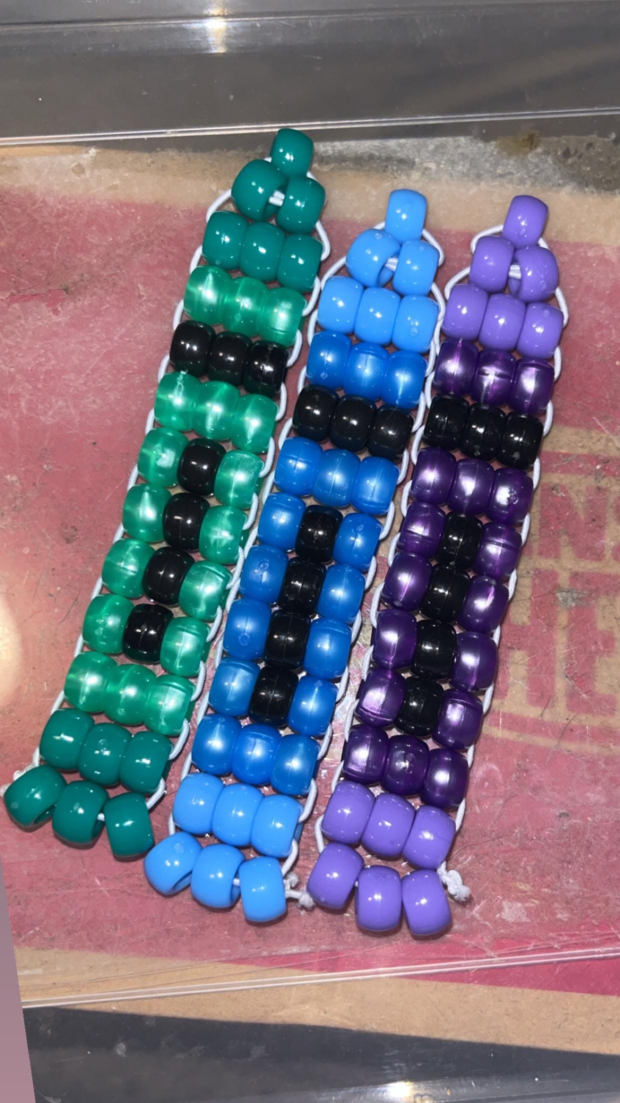 CRAYON Kandi Keychain - Etsy