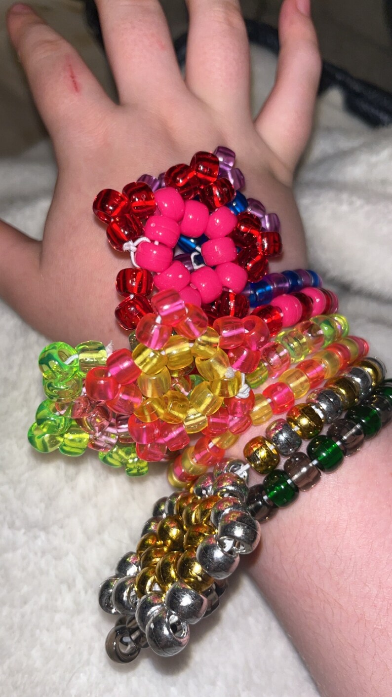 STAR Kandi Bracelet - Etsy