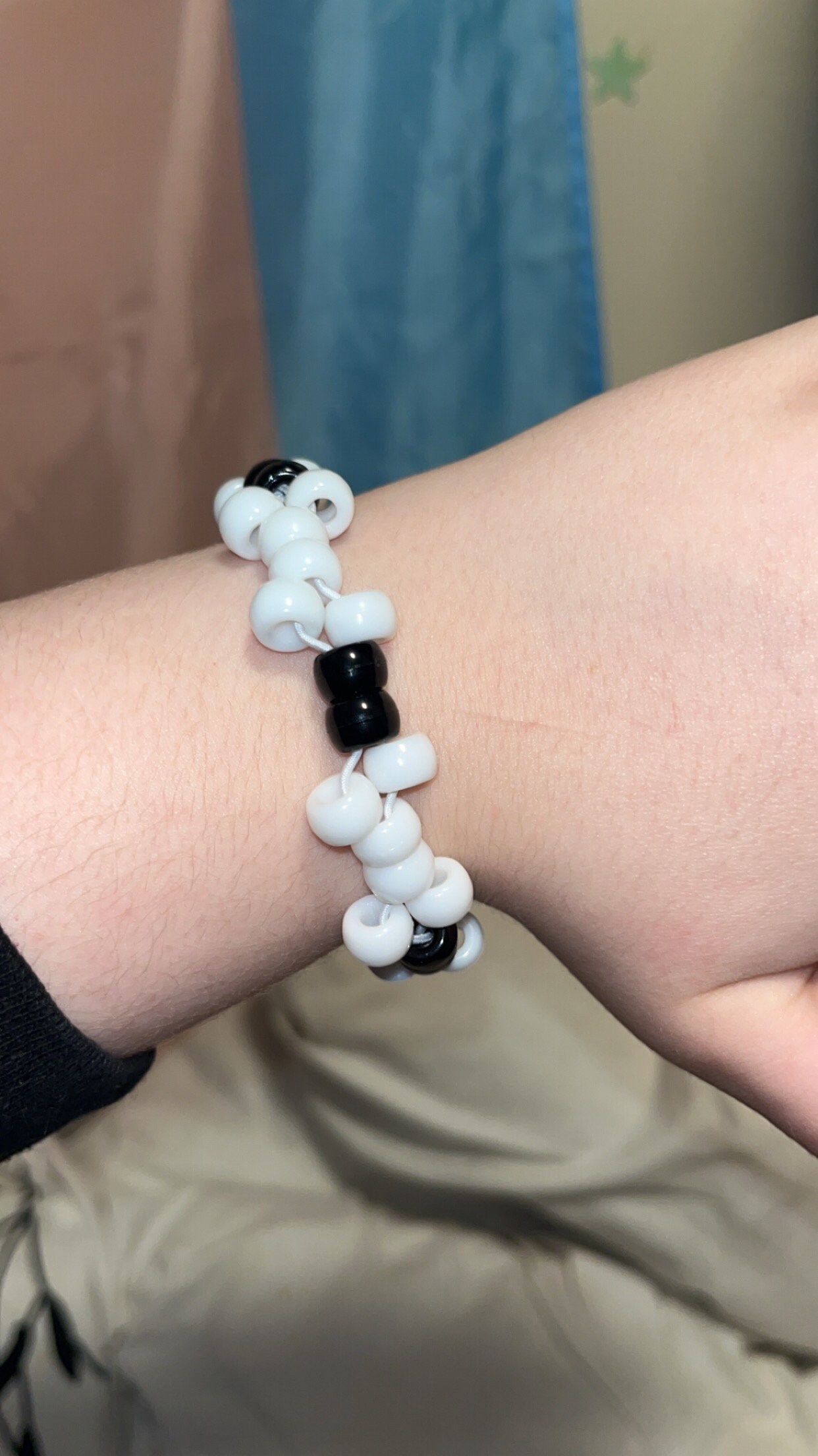 BONE Kandi Bracelet Single - Etsy