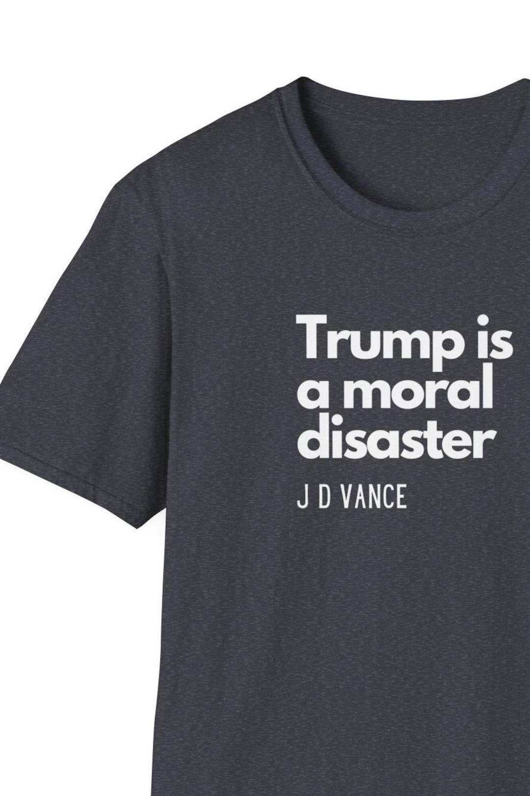 Anti Trump Anti Vance Unisex T-shirt - Political Protest Tee, Resist ...