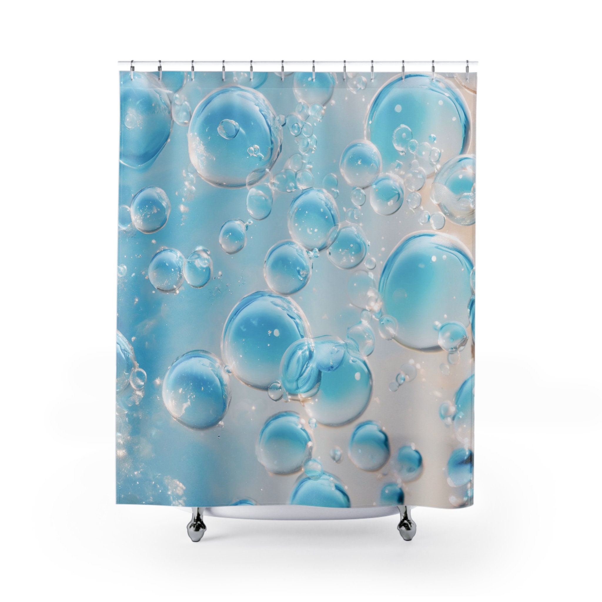 Bubble shower curtain store