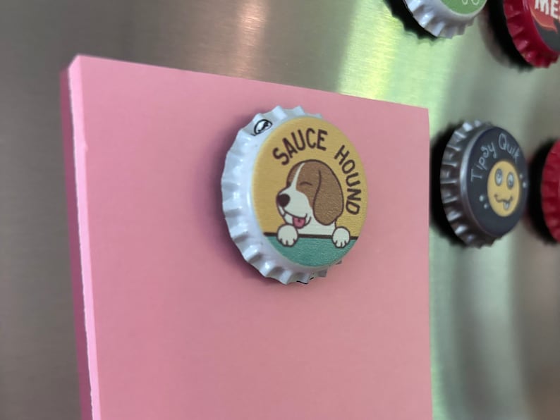 Custom Bottle Cap Magnets Tipsy Trails Game Pawn Magnets - Etsy