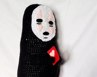 Eating No-face spirited Away Amigurumi Crochet Pattern - Etsy