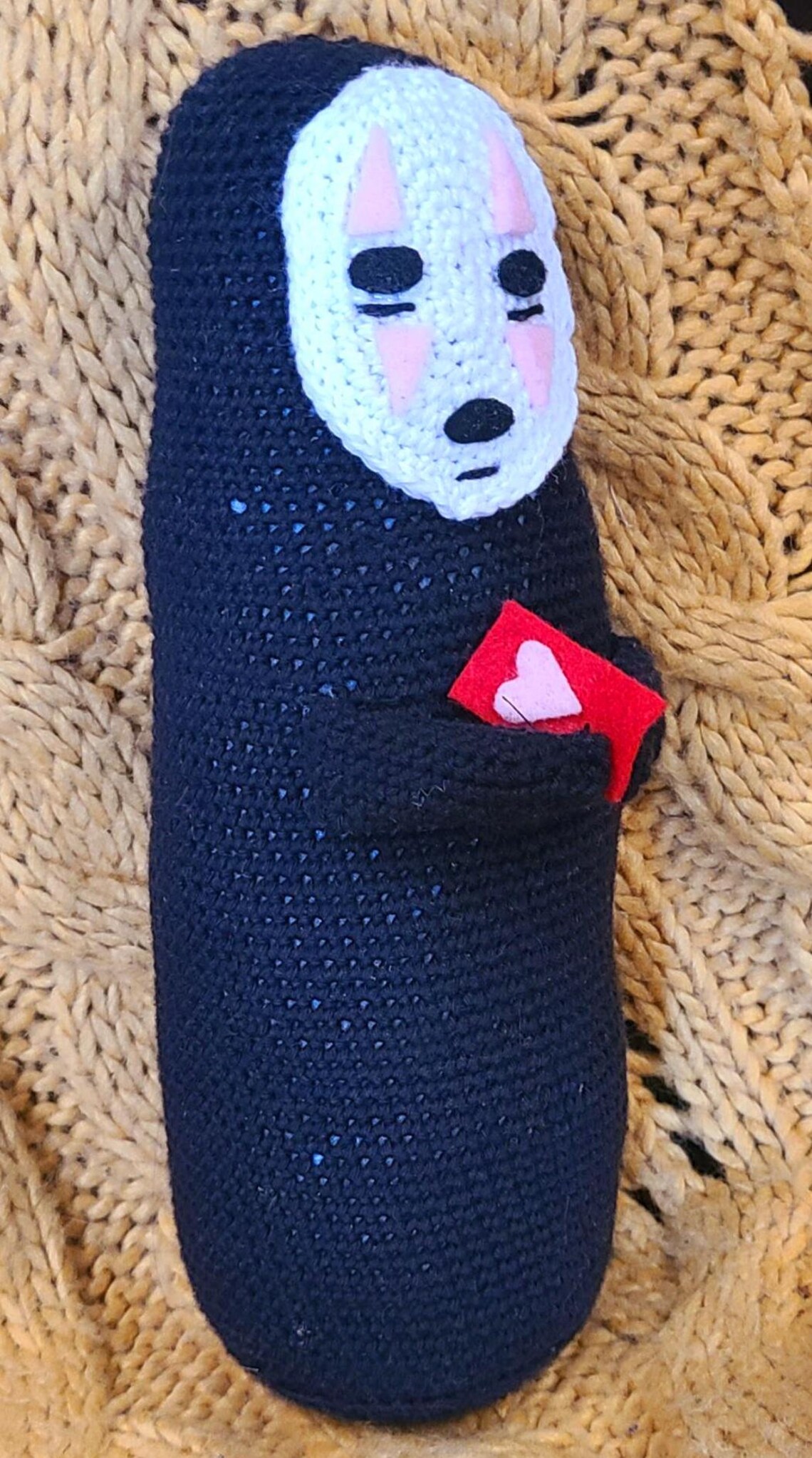 No Face Crochet Pattern – Spirited Away Inspired Amigurumi Plush ...