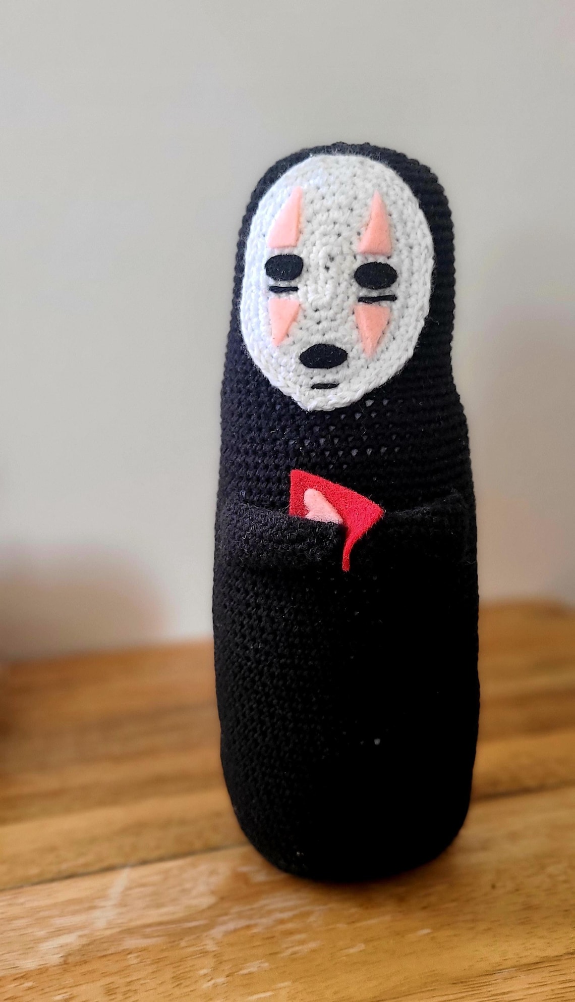 No Face Crochet Pattern – Spirited Away Inspired Amigurumi Plush ...