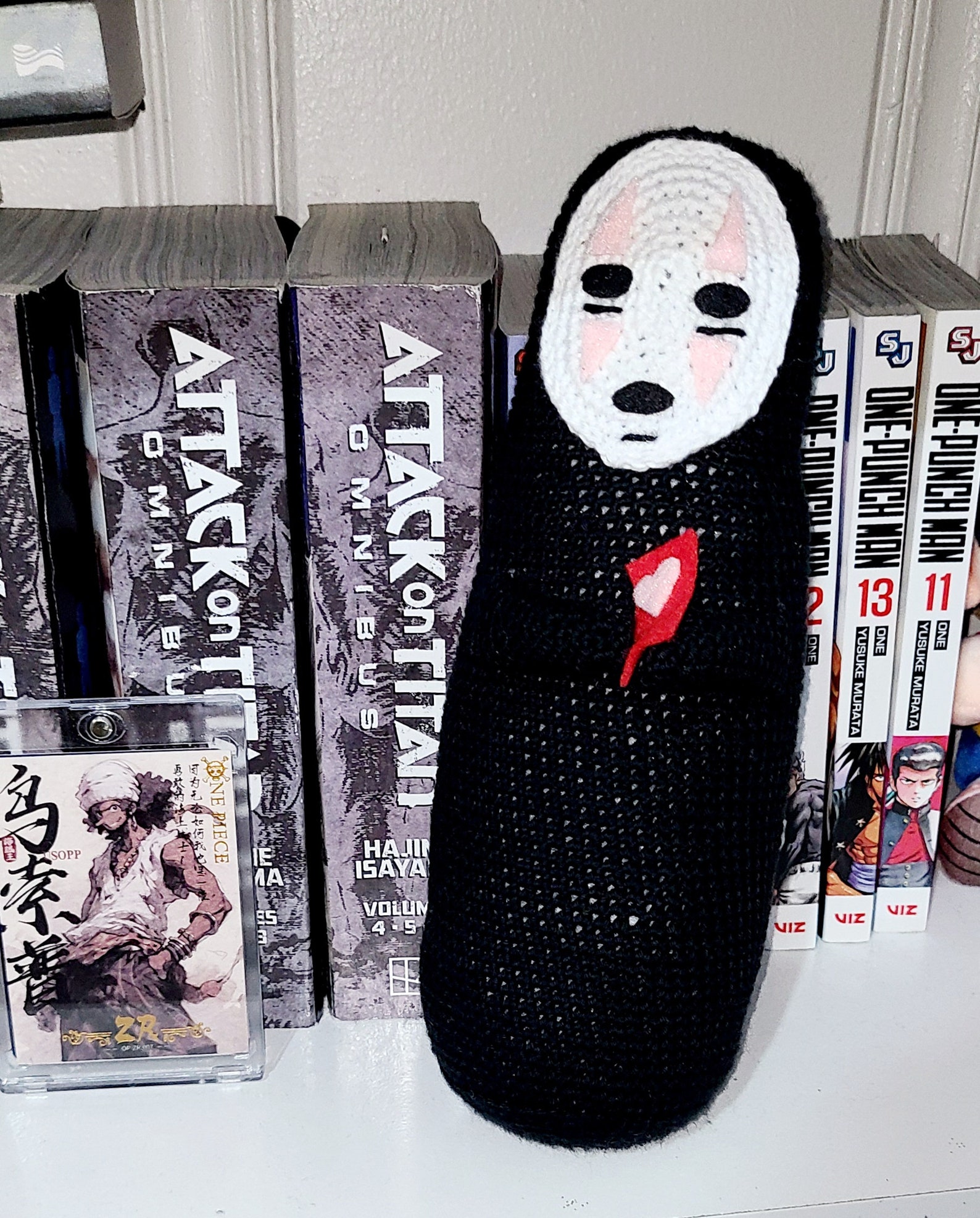 No Face Crochet Pattern – Spirited Away Inspired Amigurumi Plush ...