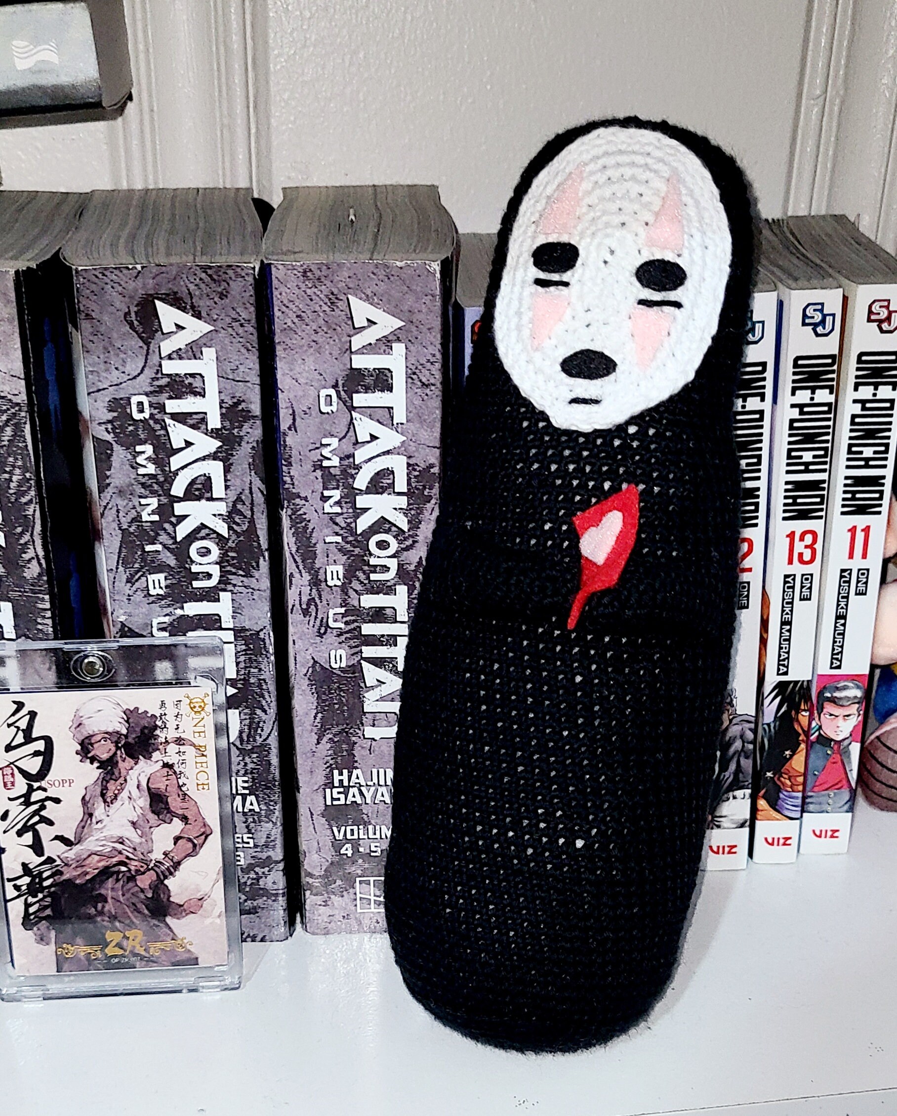 No Face Crochet Pattern – Spirited Away Inspired Amigurumi Plush ...