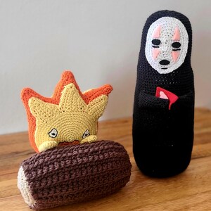 No Face Crochet Pattern – Spirited Away Inspired Amigurumi Plush ...