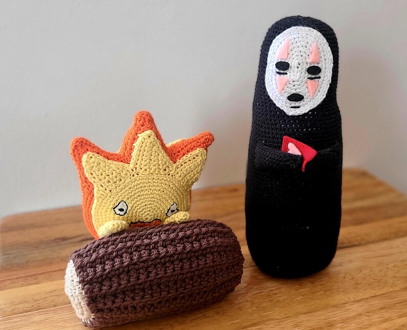 No Face Crochet Pattern – Spirited Away Inspired Amigurumi Plush ...