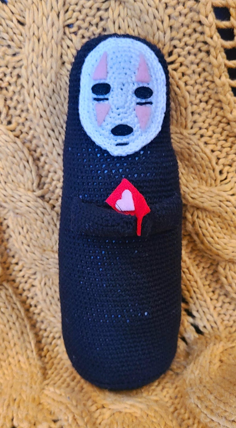 No Face Spirited Away Crochet Pattern - Etsy
