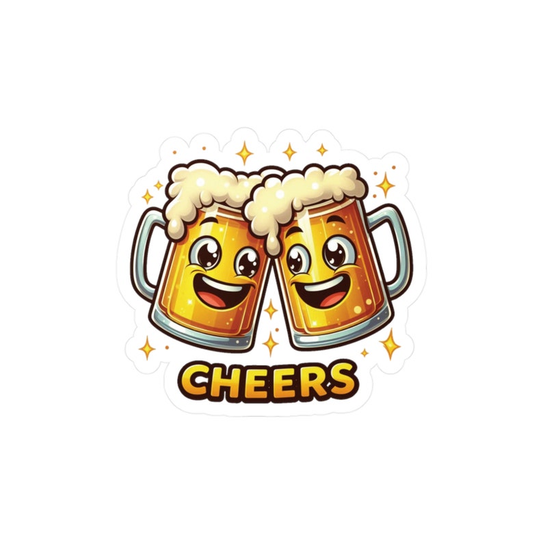 Cheers Vinyl Decal - Etsy