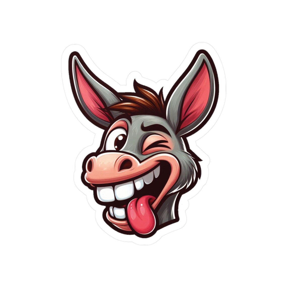 Goofy Jackass Vinyl Decal - Etsy