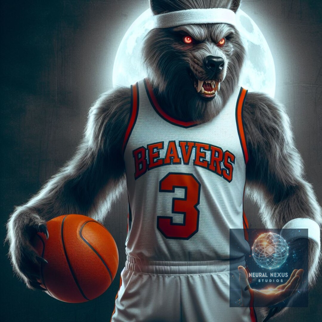 Hoops Howler: the Ballin' Beast - Etsy