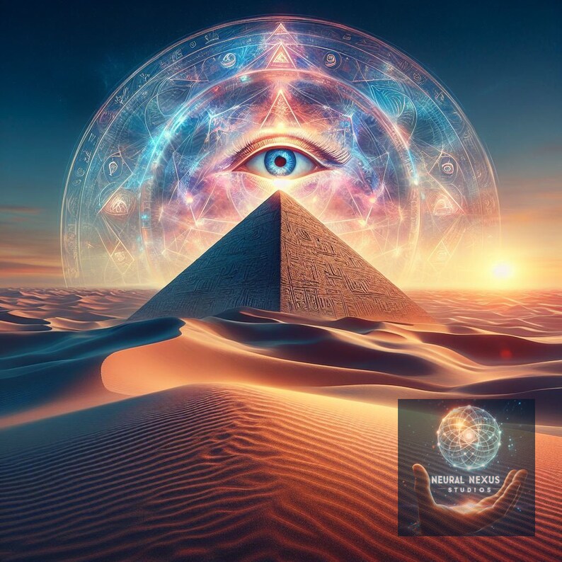 Desert Insight: the Third Eye Pyramid - Etsy