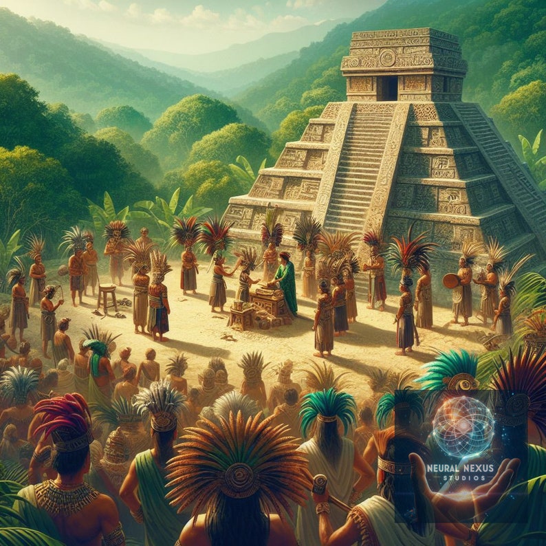 Sacred Rites: Ancient Mayan Devotion - Etsy