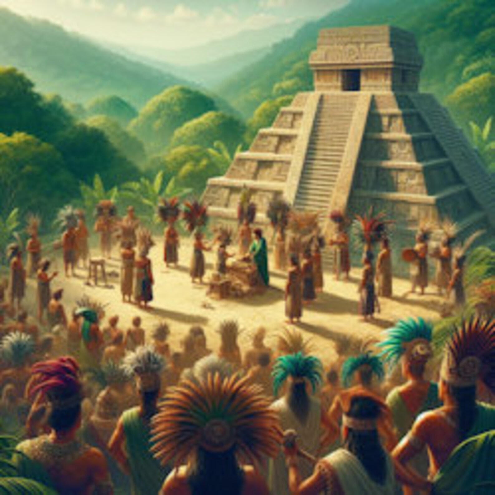 Sacred Rites: Ancient Mayan Devotion - Etsy