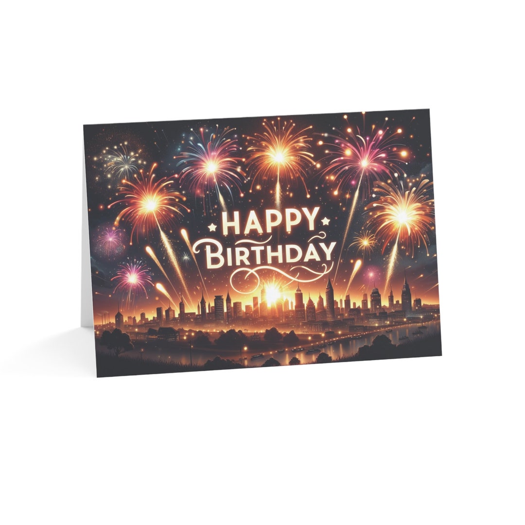 Explosive Birthday Wishes Father's Day Card - Etsy