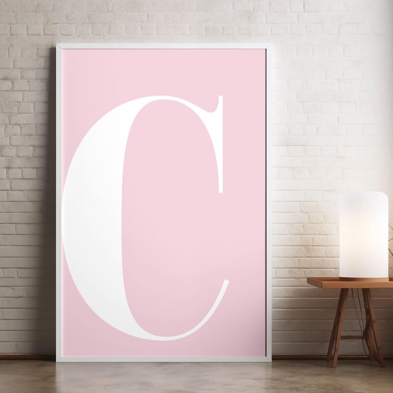 Letter C Print - Etsy