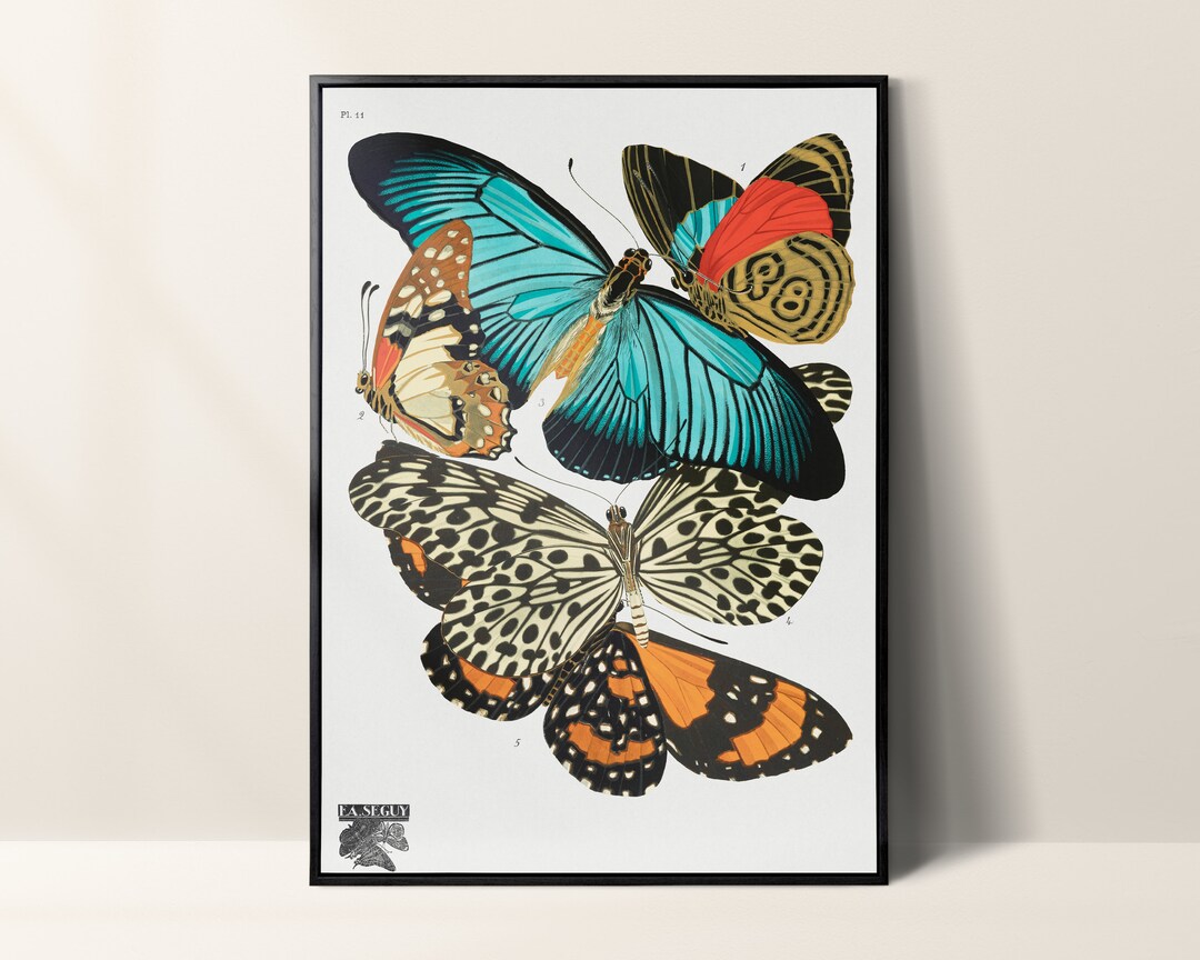 Butterfly Printable, Cute Apartment Décor, Preppy Room Décor ...