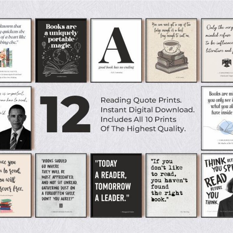 Quote Posters - Etsy