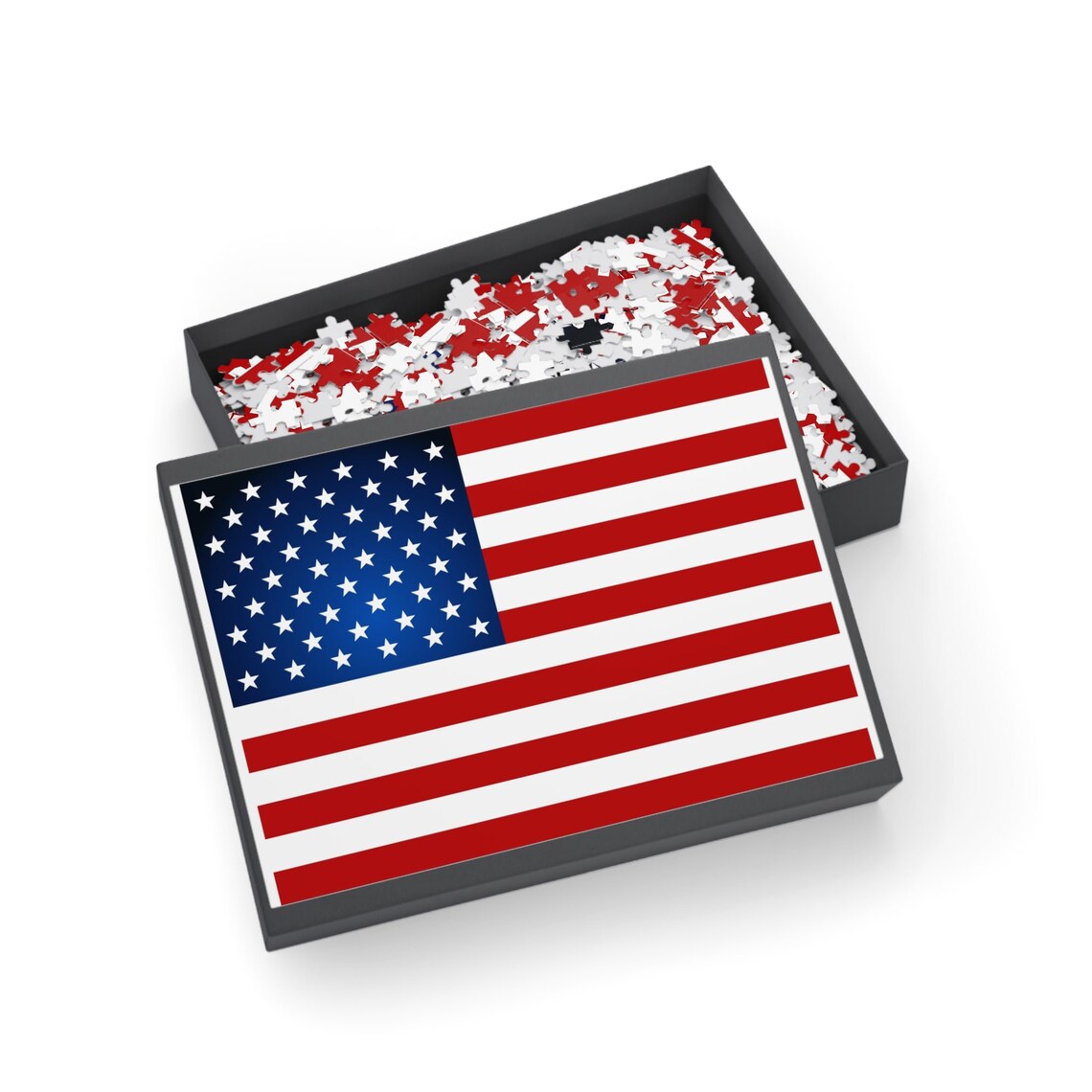 FLAG Puzzle American 96, 252, 500, 1000-piece - Etsy