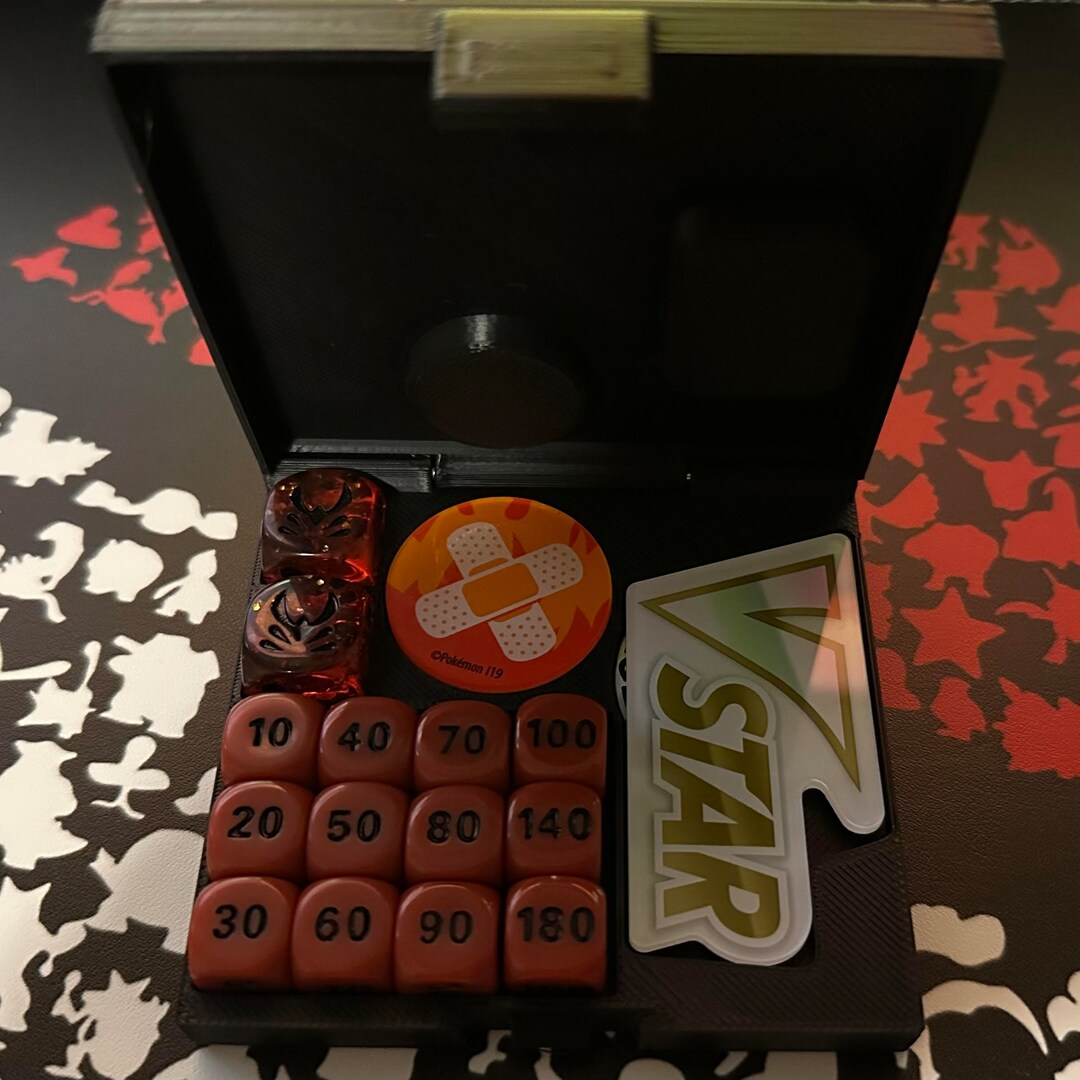 Pokemon TCG Dice Organizer - Etsy