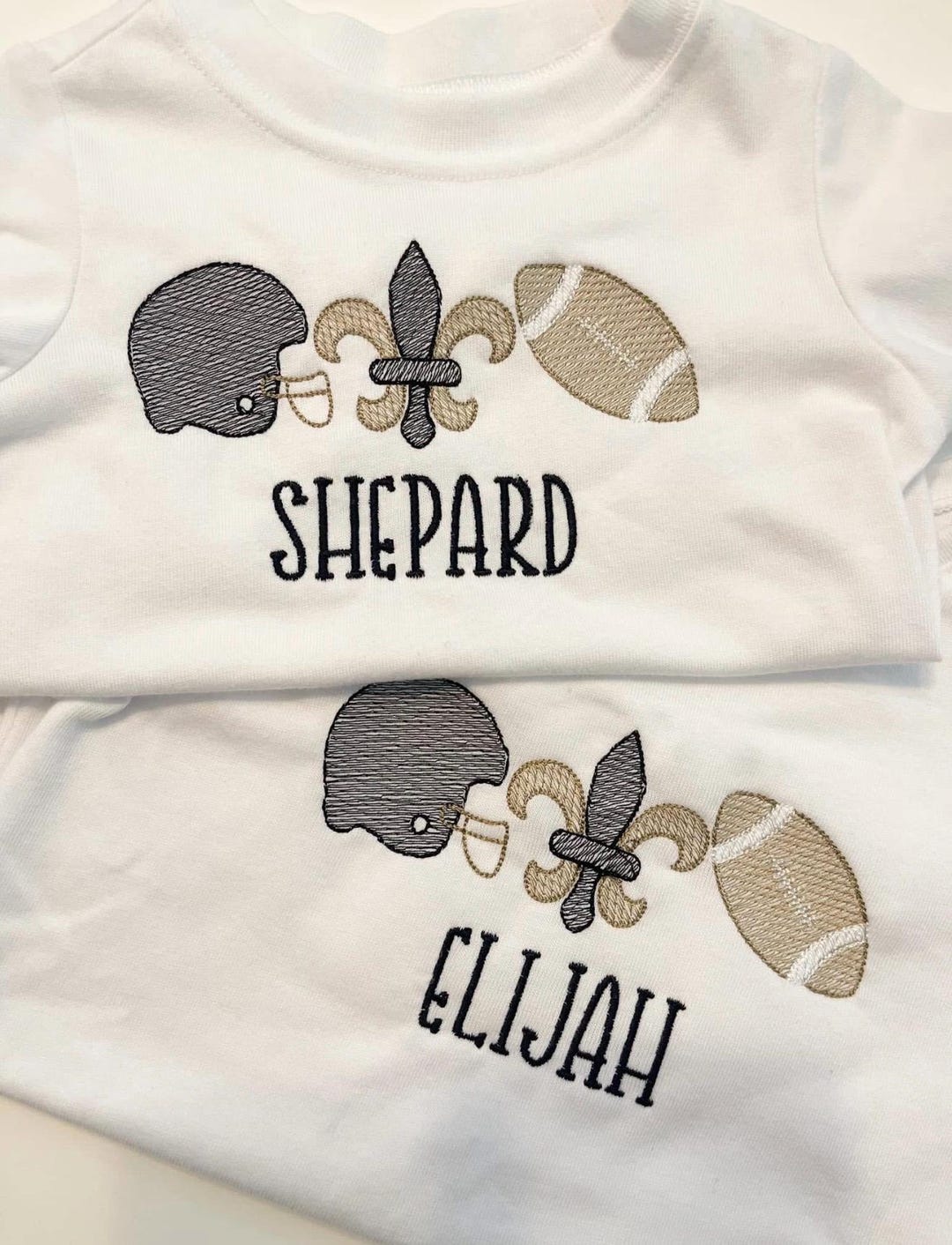 Personalized Football Shirt for Boys, Monogrammed Sports Tee, Custom ...