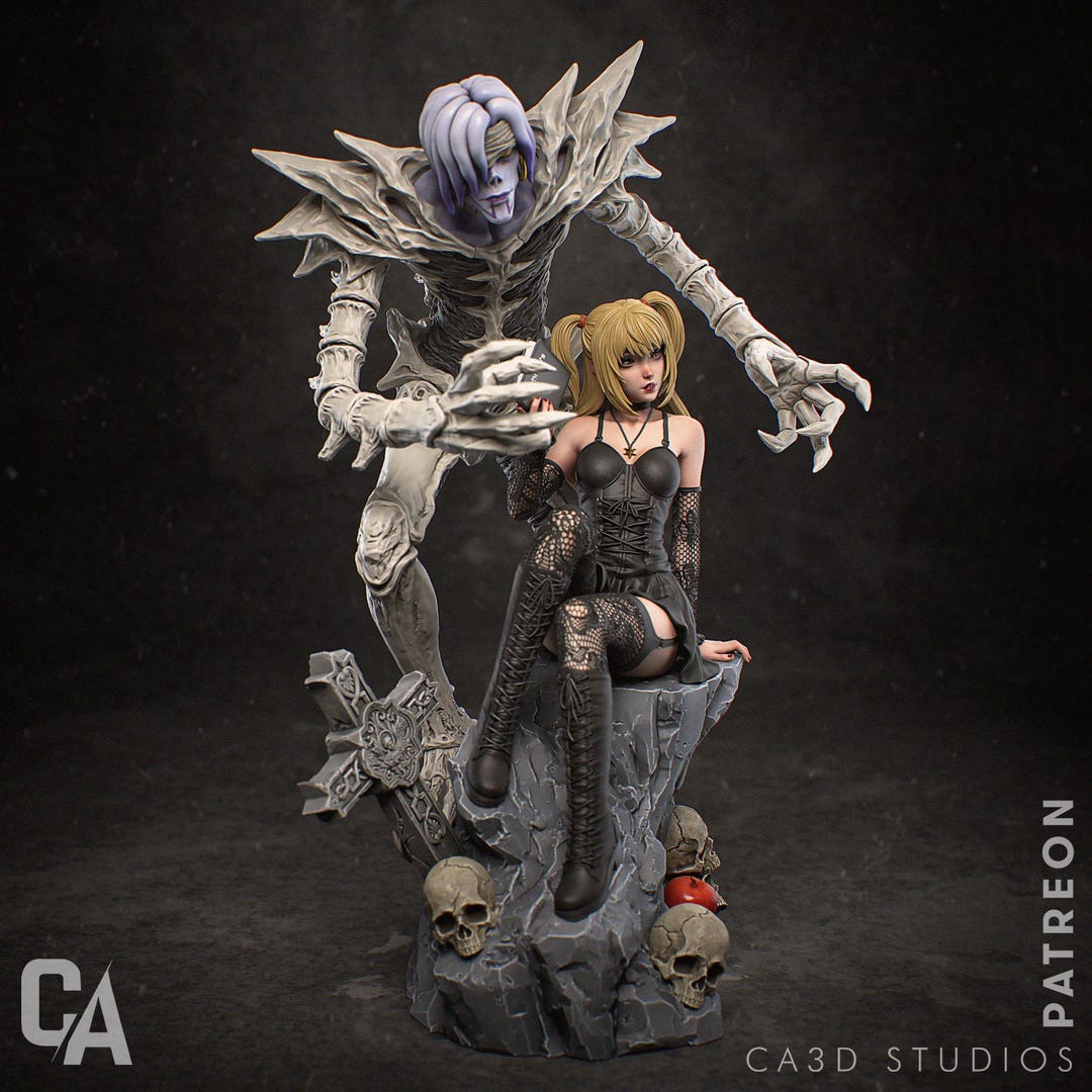 Misa Amane - Death Note - Resin Statue - Display Figurine - Unpainted ...