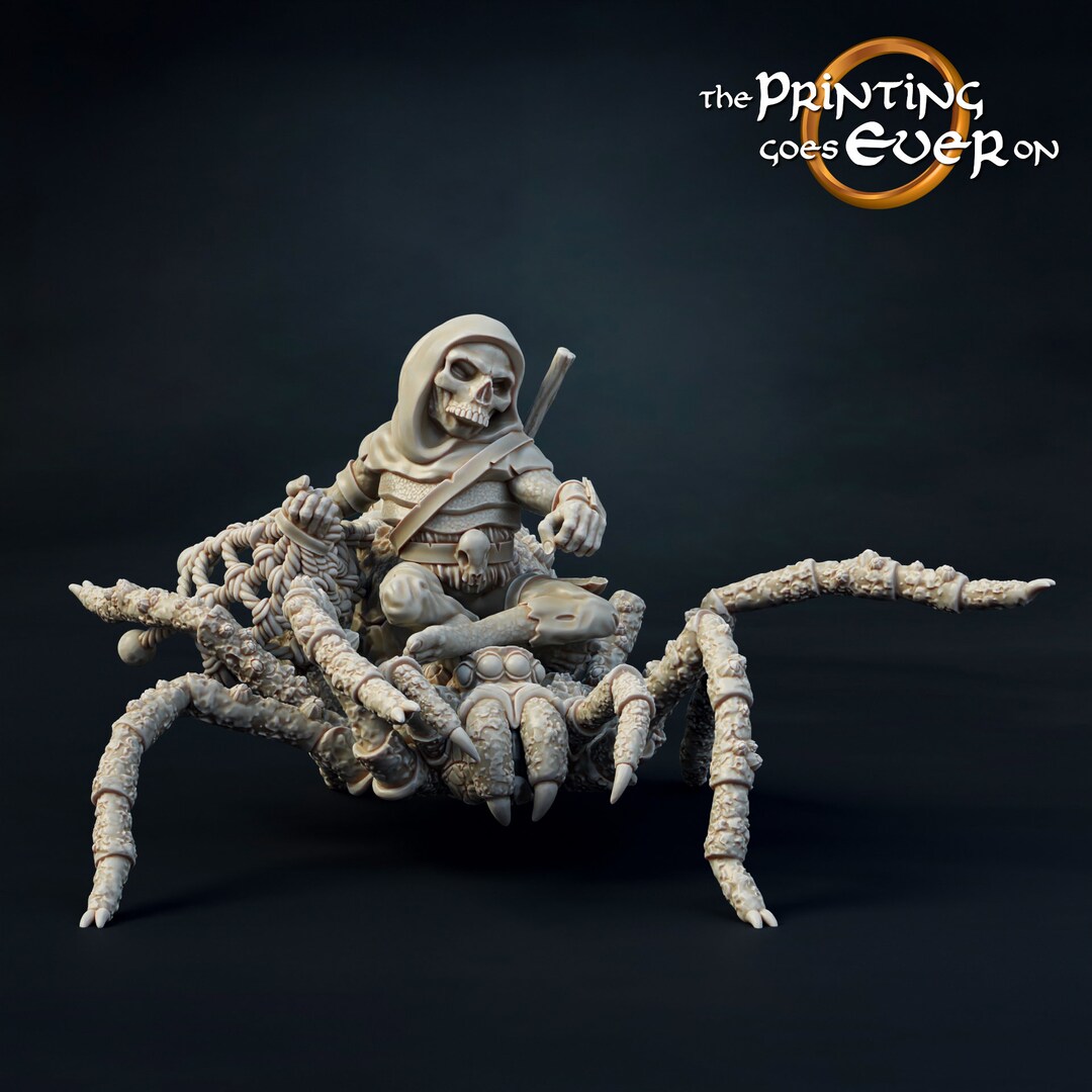 Goblin Spider Rider Netter the Printing Goes Ever on Great for Use With ...
