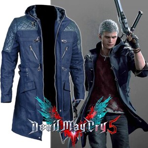 Nero DMC 5 Dante Coat, Chic and Comfortable Alternative Jacket, Perfect ...