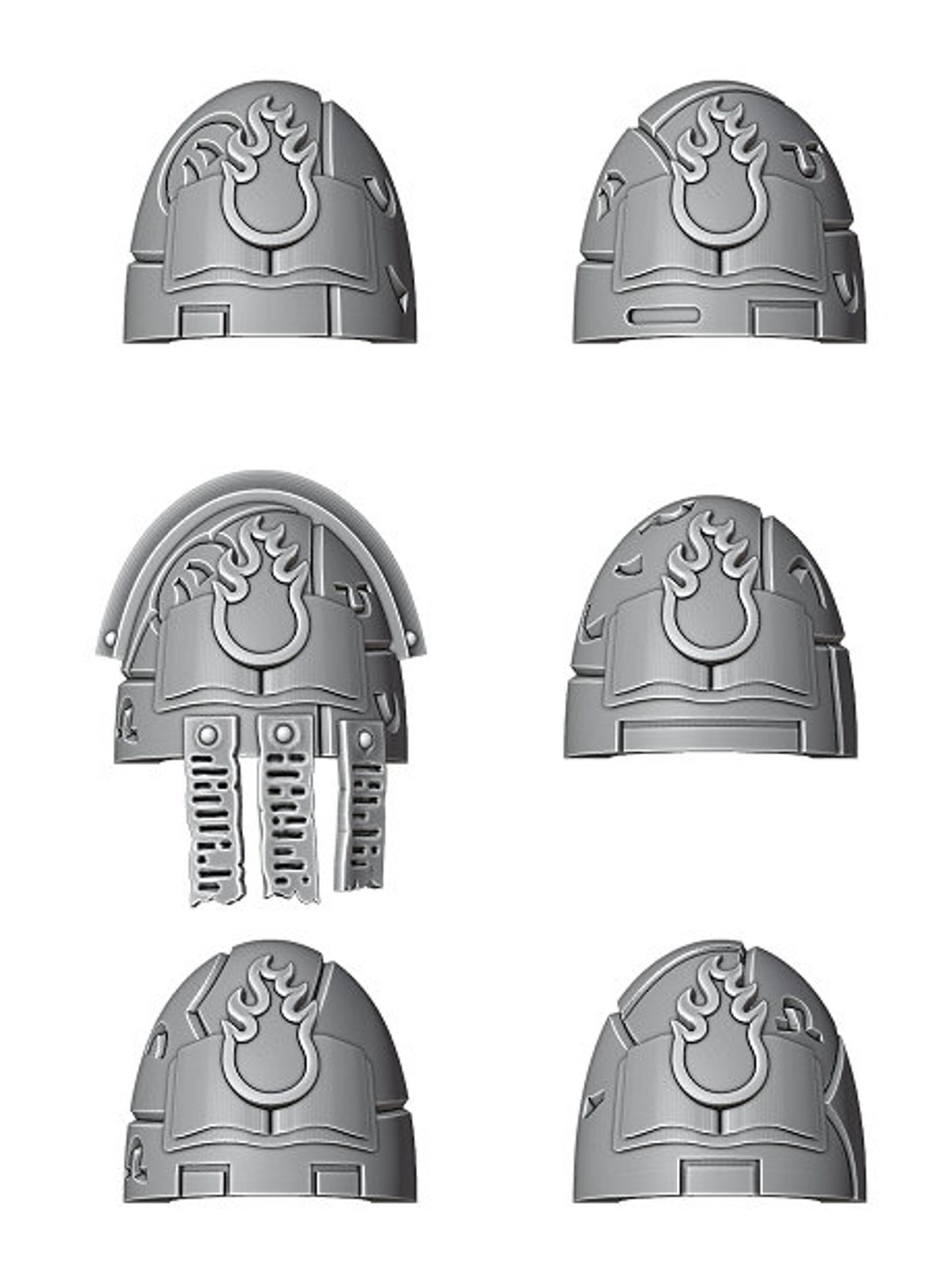 17th Legion Mk6 Shoulder Pads - Etsy