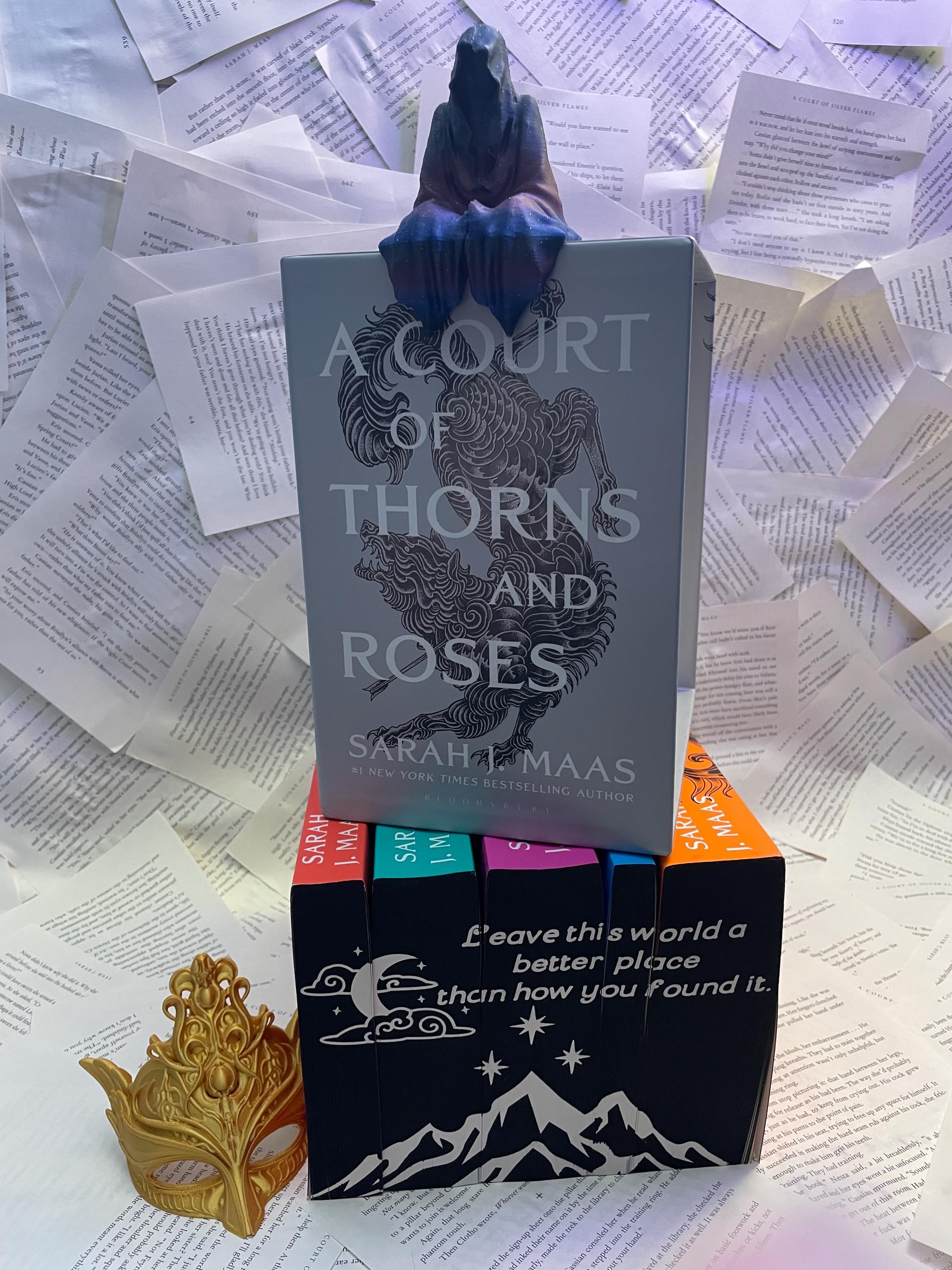 ACOTAR Hand Painted Edges - Etsy