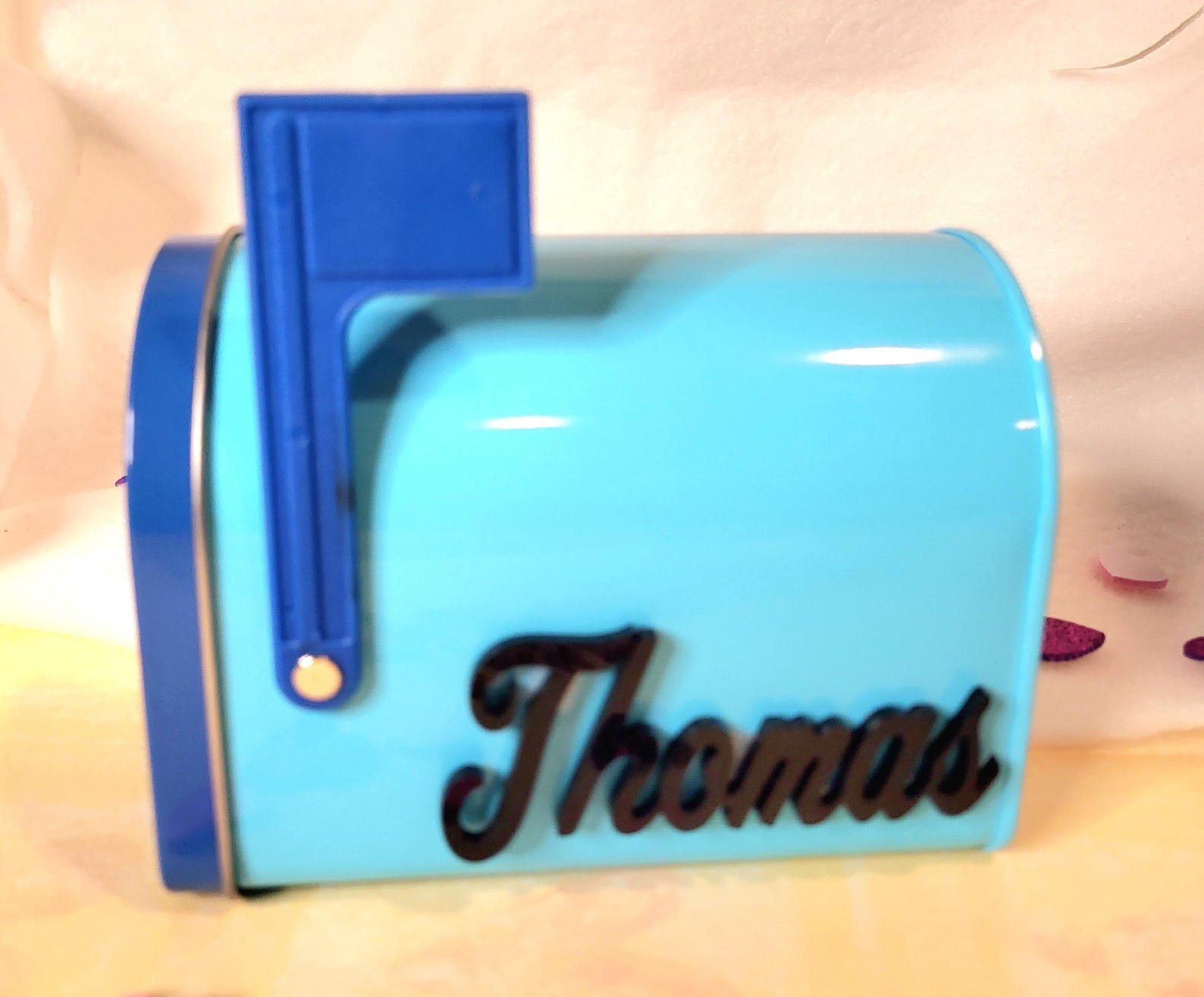 Personalized Small Valentine’s Day Mailbox – Custom Love Note Holder ...