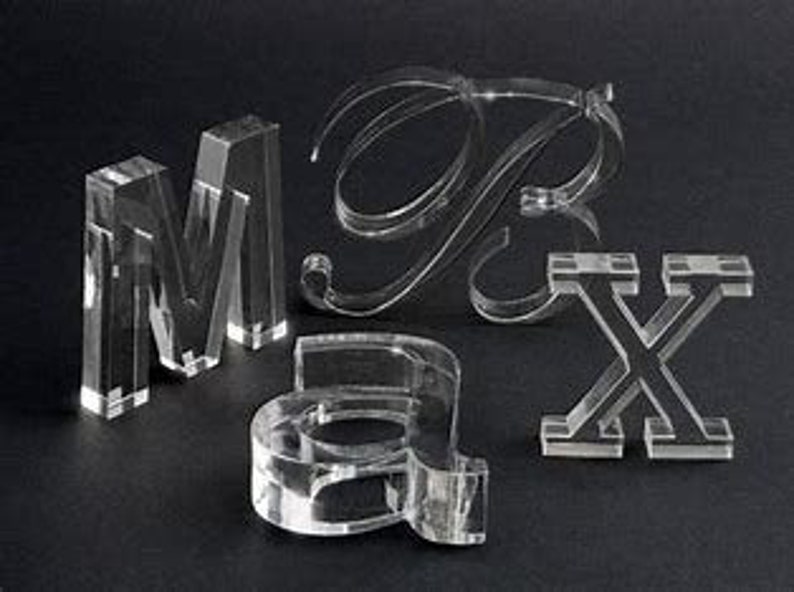 Custom Cut Acrylic Shapes and Letters With Engraving - Etsy